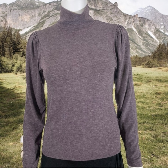Michael Stars | Tops | Michael Stars Gloria Tahoe Mock Neck Jersey ...
